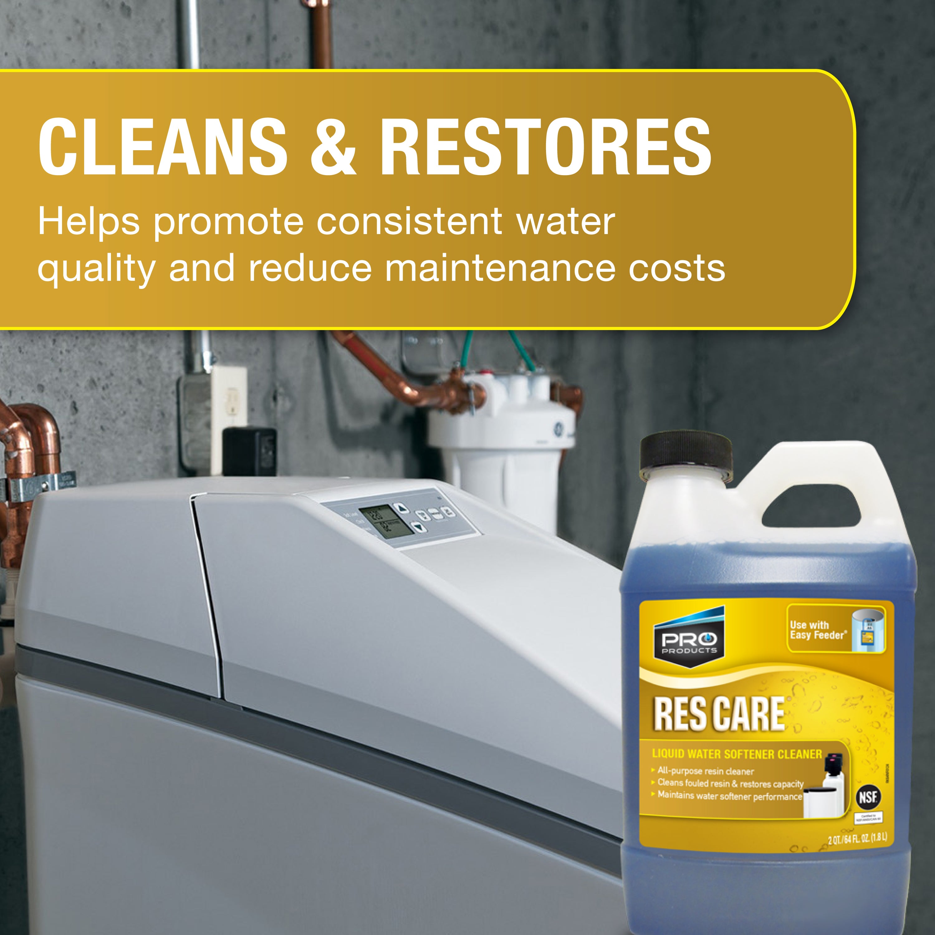 Res Care® Liquid Water Softener Cleaner - Pro Products