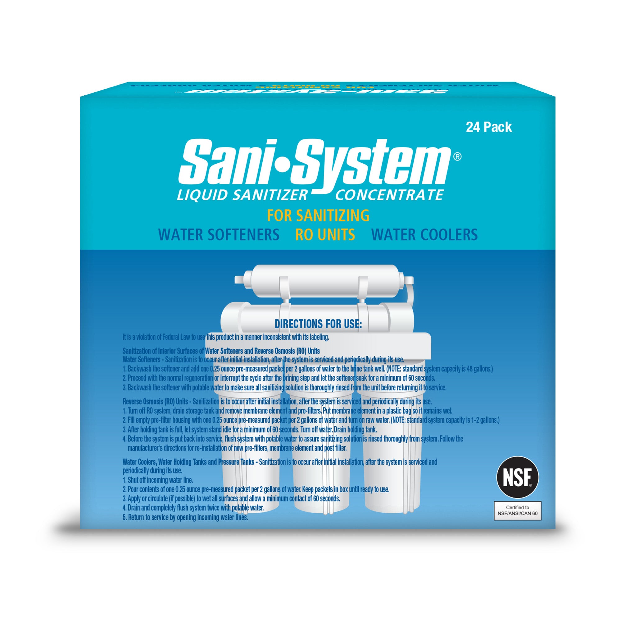 Sani-System® Liquid Sanitizer Concentrate - Pro Products