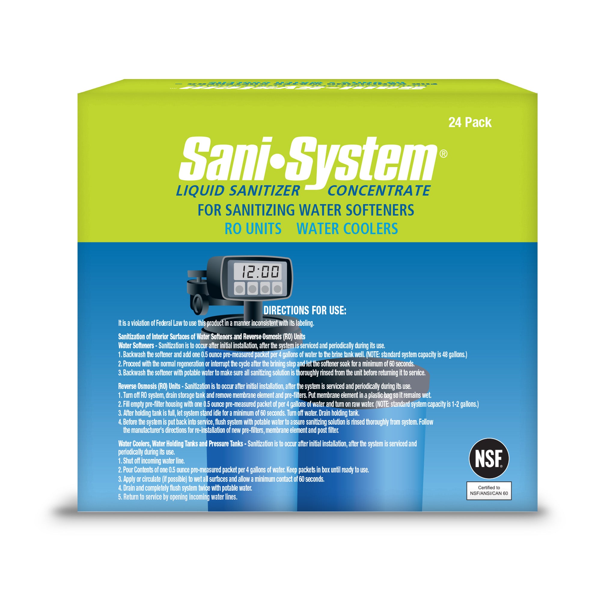 Sani-System® Liquid Sanitizer Concentrate - Pro Products
